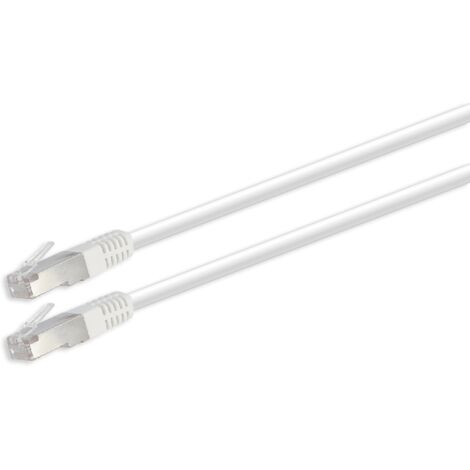 Cordon RJ45 Cat 5e Blanc - 10 m