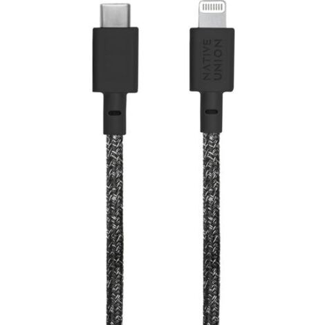 Native Union Belt Cable USB-C to Lightning 3m Cosmos Black