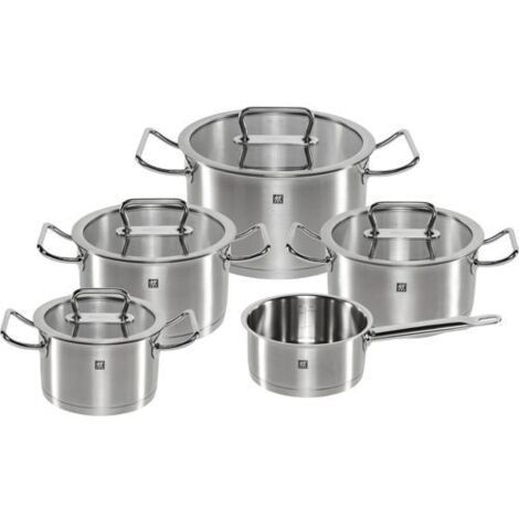 Zwilling Pro Topfset 5-tlg. Kochgeschirrset Edelstahl silber