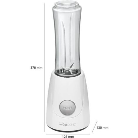 Clatronic SM 3593 Smoothie Mixer, 0,6 L Fassungsvermögen, 250 W, 600 ...
