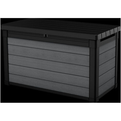 Box Keter da giardino grigio in resina Evotech. Baule