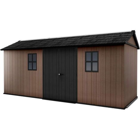 Casetta Keter da giardino con pannelli evotech e