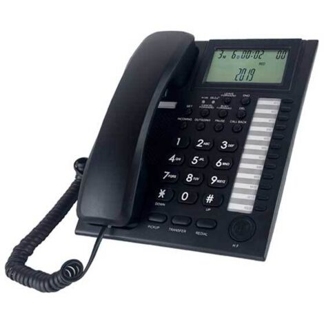 Kit Centralino telefonico 16 interni + 10 telefoni tipo