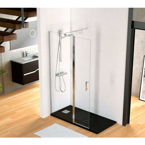 Parete doccia Walk-in Transparente 100+40CM