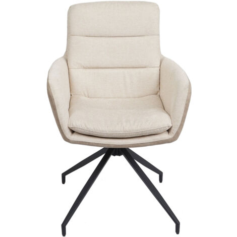 Chaise de salle à manger HWC-K32 fauteuil chaise, pivotante position ...