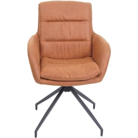 Chaise de salle à manger HWC-K32, fauteuil chaise, pivotante position ...