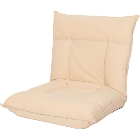 Fauteuil de sol HWC-N44, fauteuil de relaxation Coussin de sol Canapé ...