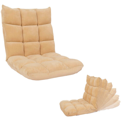 Fauteuil de sol HWC-N43, fauteuil de relaxation Coussin de sol Fauteuil ...