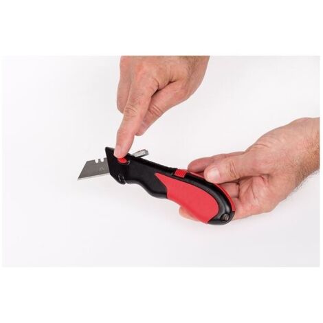 Cutter avec 4 lames auto-rétractable