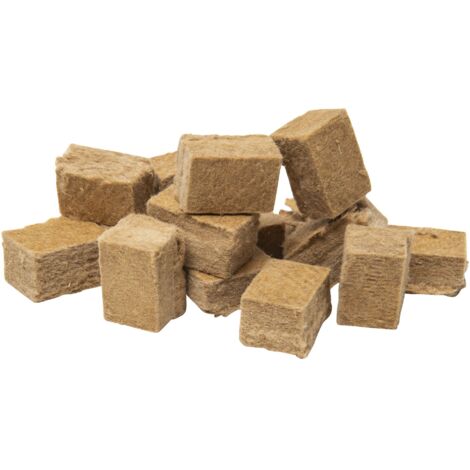 Allume feu cubes bois 100% naturel 72 pcs