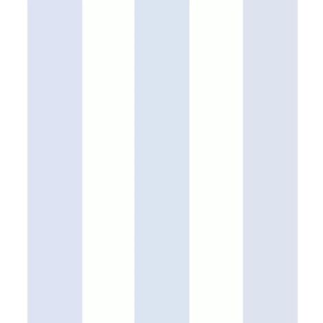 Muriva Sassy B Classic Striped Blue Wallpaper Stylish Glamour Feature Wall