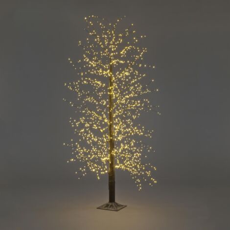 1.2m Christmas Micro Dot Tree With Twinkely LED Lights Indoor Outdoor Decor