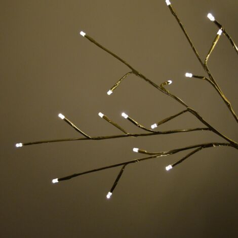 1.2m Christmas Micro Dot Tree With Twinkely LED Lights Indoor Outdoor Decor
