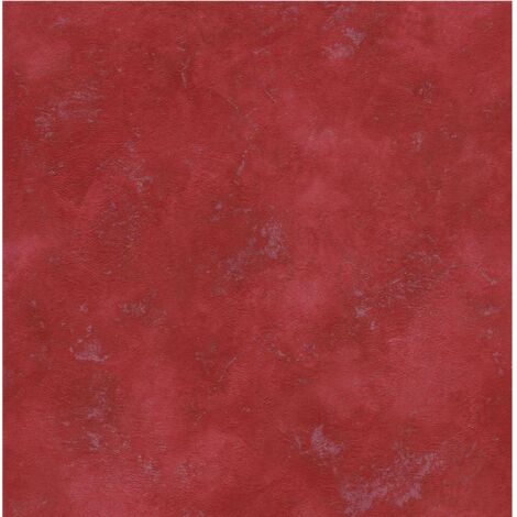 Red Textured Wallpaper Distressed Plaster Look Non woven Paste The Wall