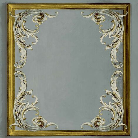 Paul Moneypenny Rococo Panel Grey Textured Vinyl Wallpaper Modern Paste ...