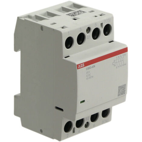 ABB Installationsschütz 63A 230V/UC 3TE 220-400V/UC 4S ESB63-40N-06