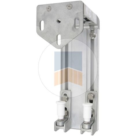 PORTAC Support de guidage en Aluminium pour portail coulissant Finition ...