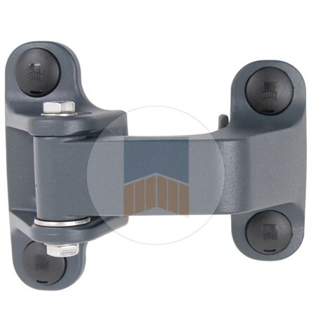 PORTAC Ensemble pour ouverture à 180° Finition: Cupro Brut - Equerre de ...