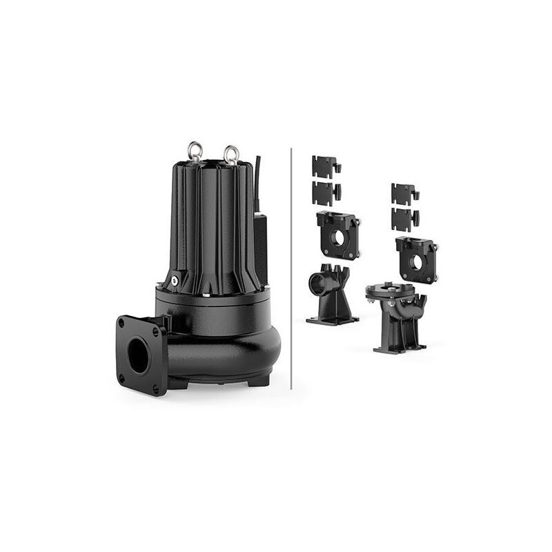 Pedrollo VXCm 30/50-F - Bomba eléctrica, VORTEX para aguas residuales de una sola fase