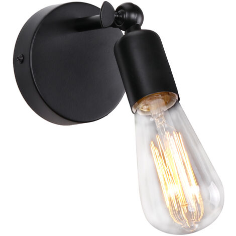 Wall Lamp, Modern 180 Degree Adjustable Wall Lamp, Simple Metal Wall ...