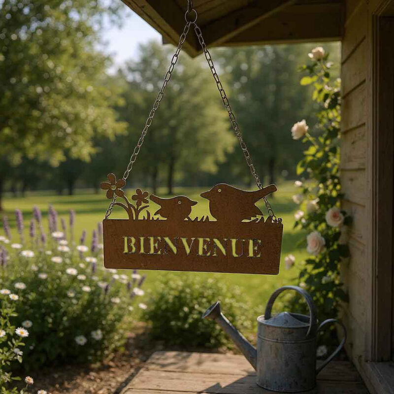 Pancarte Bienvenue 36 X 48 Cm
