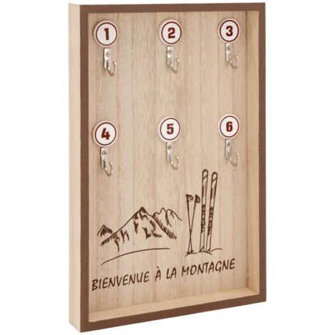 Porte-clés mural "La vie de Chalet"