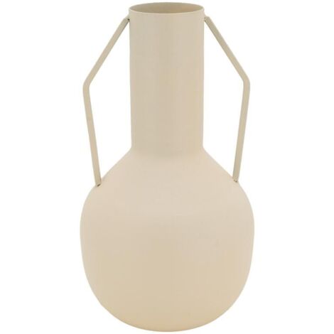 Vase en métal MELTIK Beige