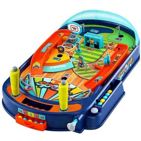 Flipper de table interactif avec retour automatique des balles