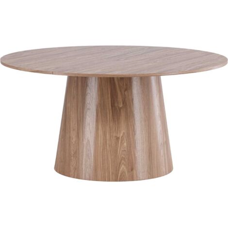 Table repas ronde en MDF Lanzo 150 x 75 cm