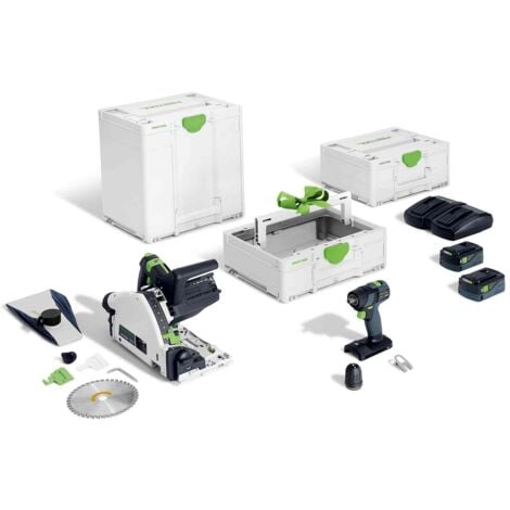 FESTOOL Universal Wireless Combo Kit – TSC 55 K + TXS 18 + TB M 137 ...