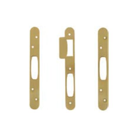 Satz flache Schließbleche 100R für 5000T204 VACHETTE - Langloch - 16536000