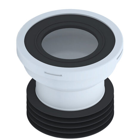 WC Anschlußstutzen Gerader Durchgang Anschluss Abfluss Rohr Versatz ...