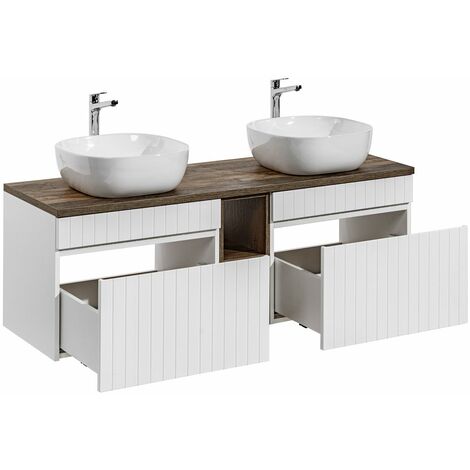 Doppelwaschtisch 140 Cm Mit Unterschrank