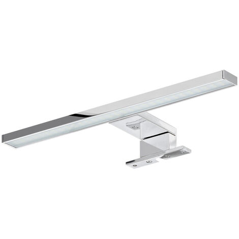 Badezimmer Spiegelschrank 60 cm LED-Beleuchtung LUTON-56 in weiß mit ...