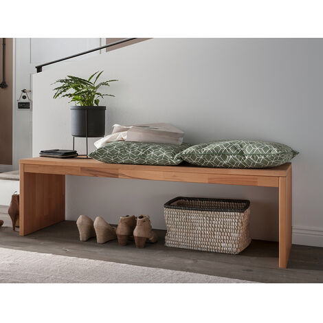 Garderobenbank Holz Massiv