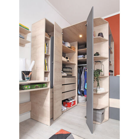 Jugendzimmer Kleiderschrank Begehbar
