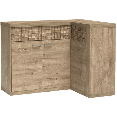 Eckkommode in Eiche NUSCO-161