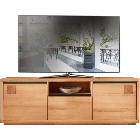 Lowboard 170 cm breit modern in Buche geölt WINCHESTER-69