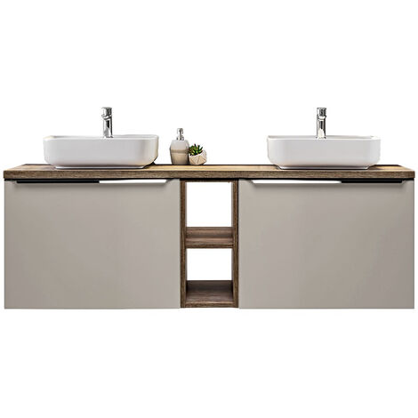 Doppelwaschtisch 140 Cm Mit Unterschrank