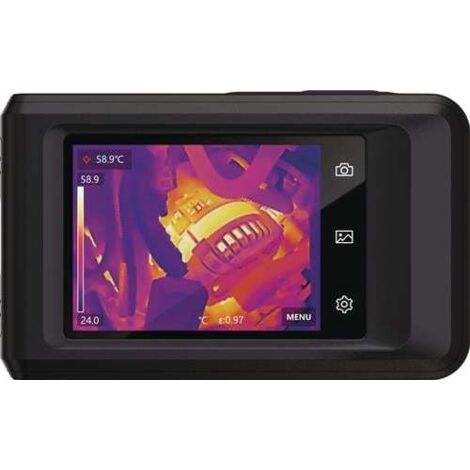 TESTBOY TV 296 Wärmebildkamera TV 296 3,5 Farb-Display 256 x 192 ...
