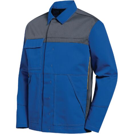 Uvex 9841706 Arbeitsjacke multifunction blau, grau, kornblau 44, 46