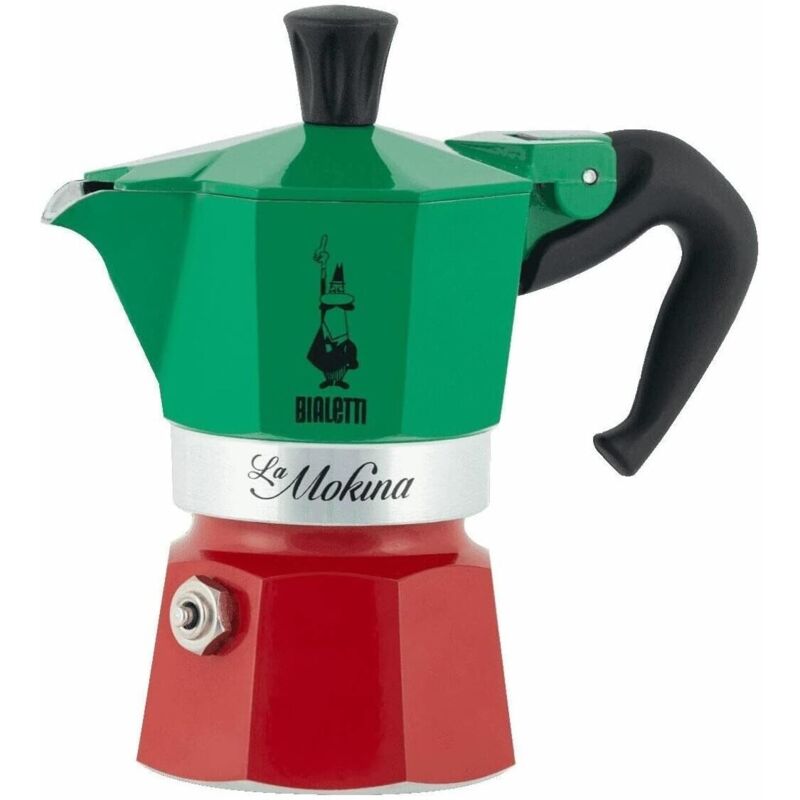 BIALETTI LA MOKINA ITALIA TRICOLORE