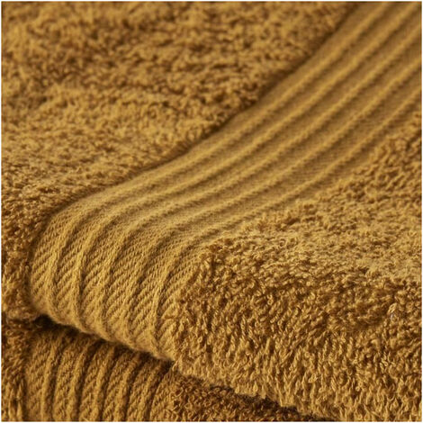 TODAY Essential - Lot de 2 serviettes de toilette 50x90 cm 100% Coton ...