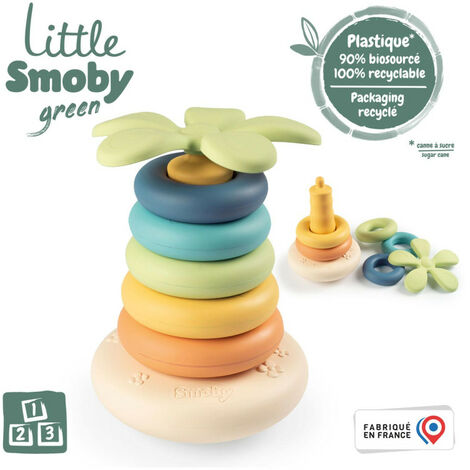 Smoby - Little Smoby Green - Stacking Rings 140603