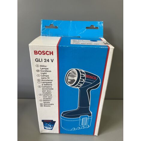 Lampe à accu sans batterie GLI 24V - BOSCH - 0601957203