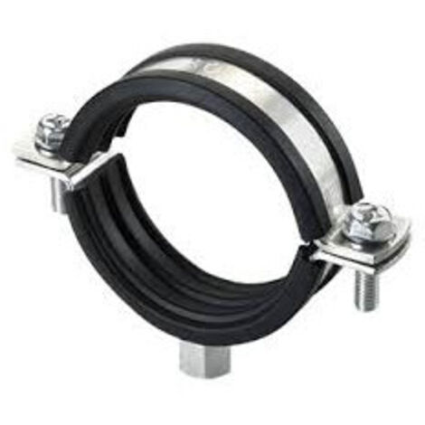 Collier de fixation tuyau ULTIMA SL ISO 40 mm, doublure caoutchouc ...
