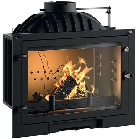 INVICTA - Foyer a bois en fonte - milos 700 avec volet