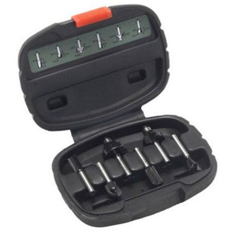 Set mit 6 Fräsern mit 6 mm Wendeschneidplatte BOSCH 2607019464