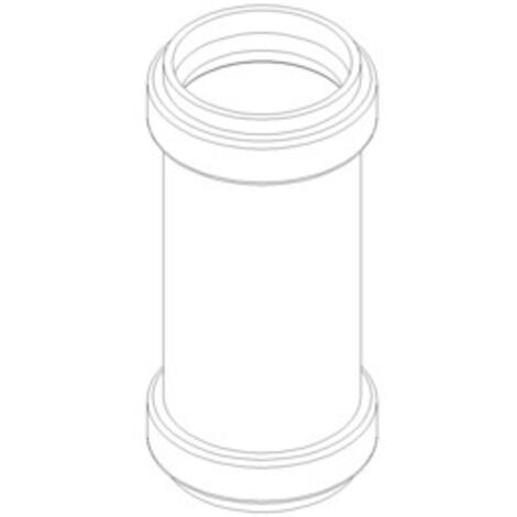POLOPLAST Doppelmuffe POLO-KAL NG DN32