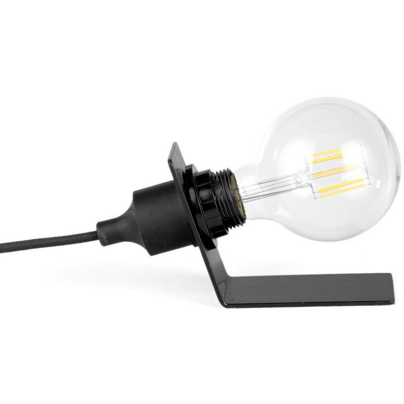 Table lamp WIRE Black Metal